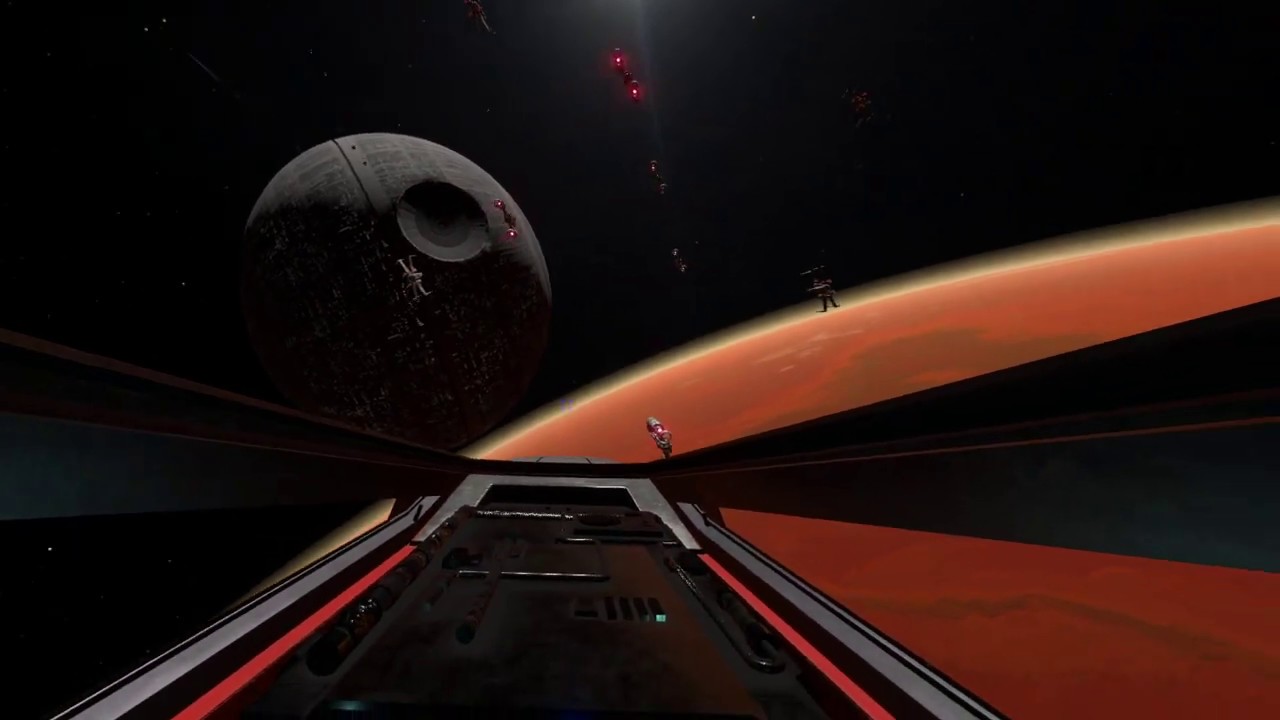 Star Wars - X-Wing Death Star Experience - YouTube