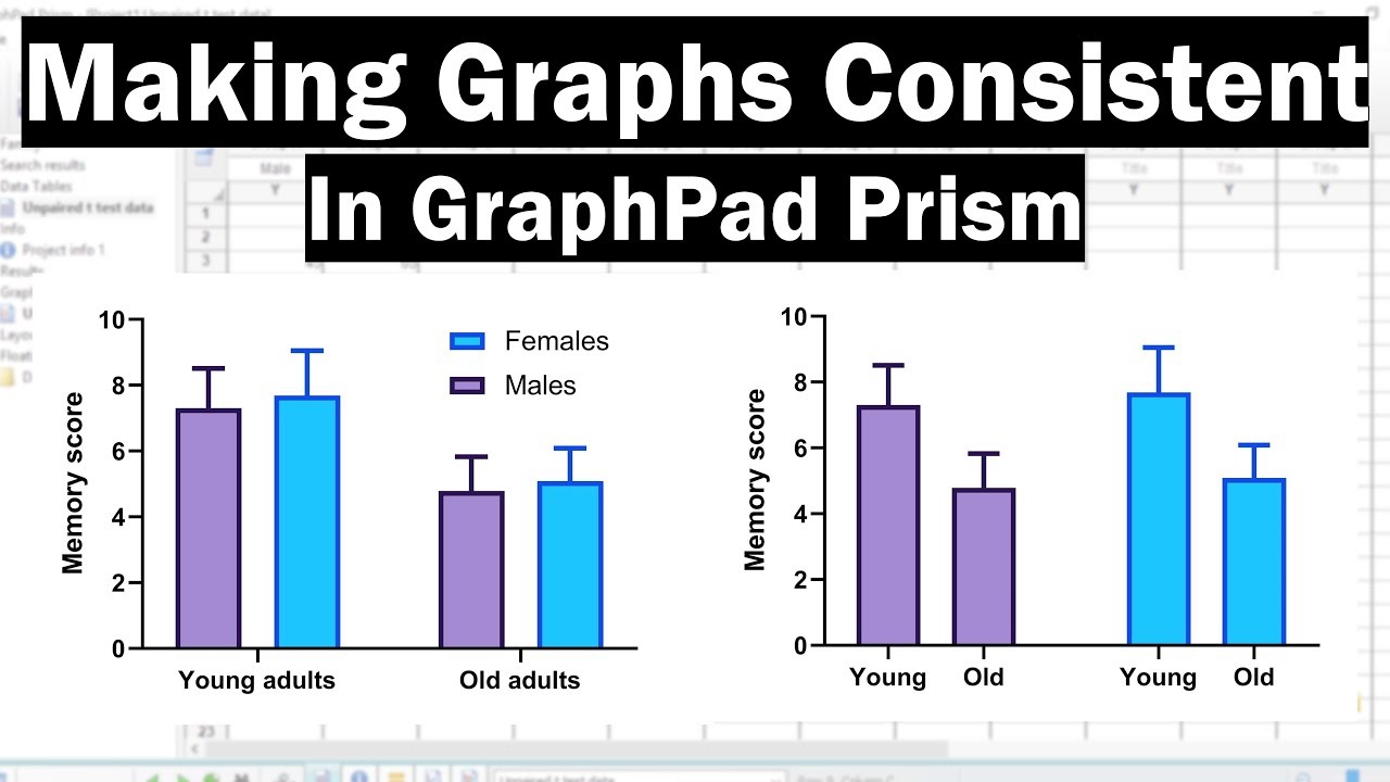 How To Make Graphs Consistent In GraphPad Prism YouTube