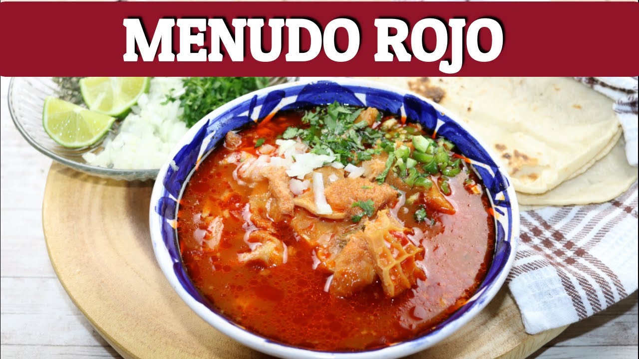 MENUDO ROJO O PANCITA DE RES, TE ENSEÑÓ COMO QUITARLE UN POCO DE OLOR ...