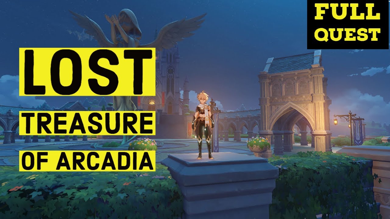 GENSHIN IMPACT - Lost Treasure Of Arcadia Walkthrough (No Commentary ...