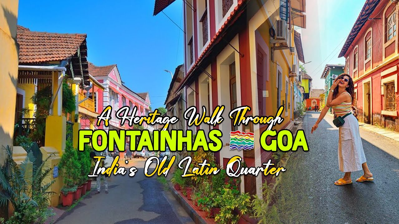 A Heritage Walk Through Fontainhas - India, Goa's Old Latin Quarter ...