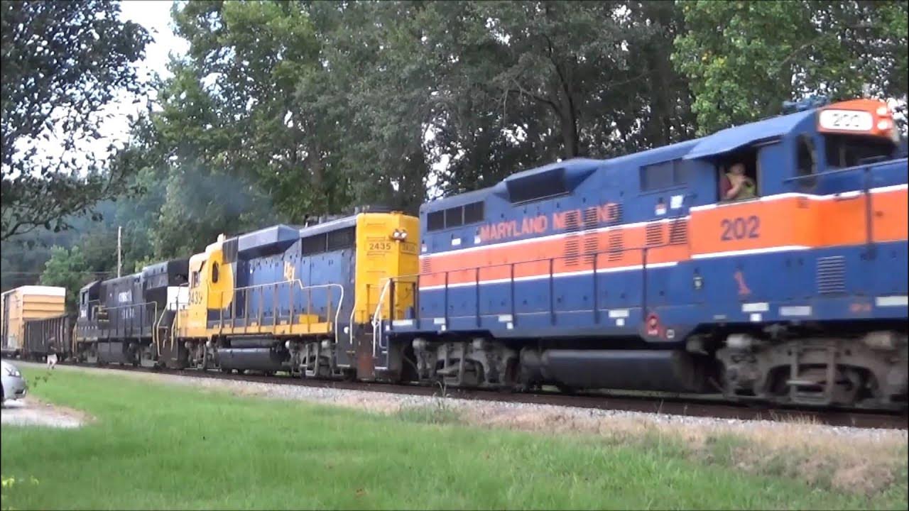 GC L783 w/ GC U23B 3910 DIT in Bellville, GA 8/18/15 - YouTube