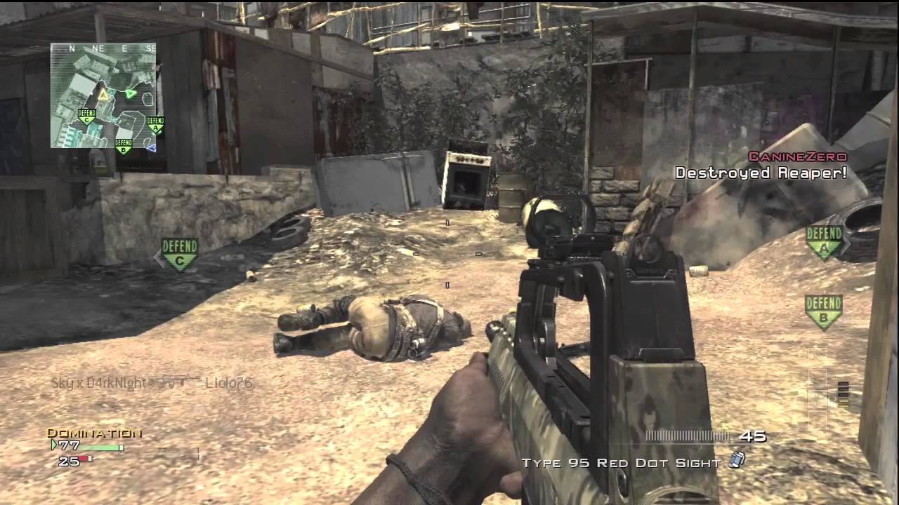MW3 Type 95 (36-3) w/ Reaper Gameplay! - YouTube