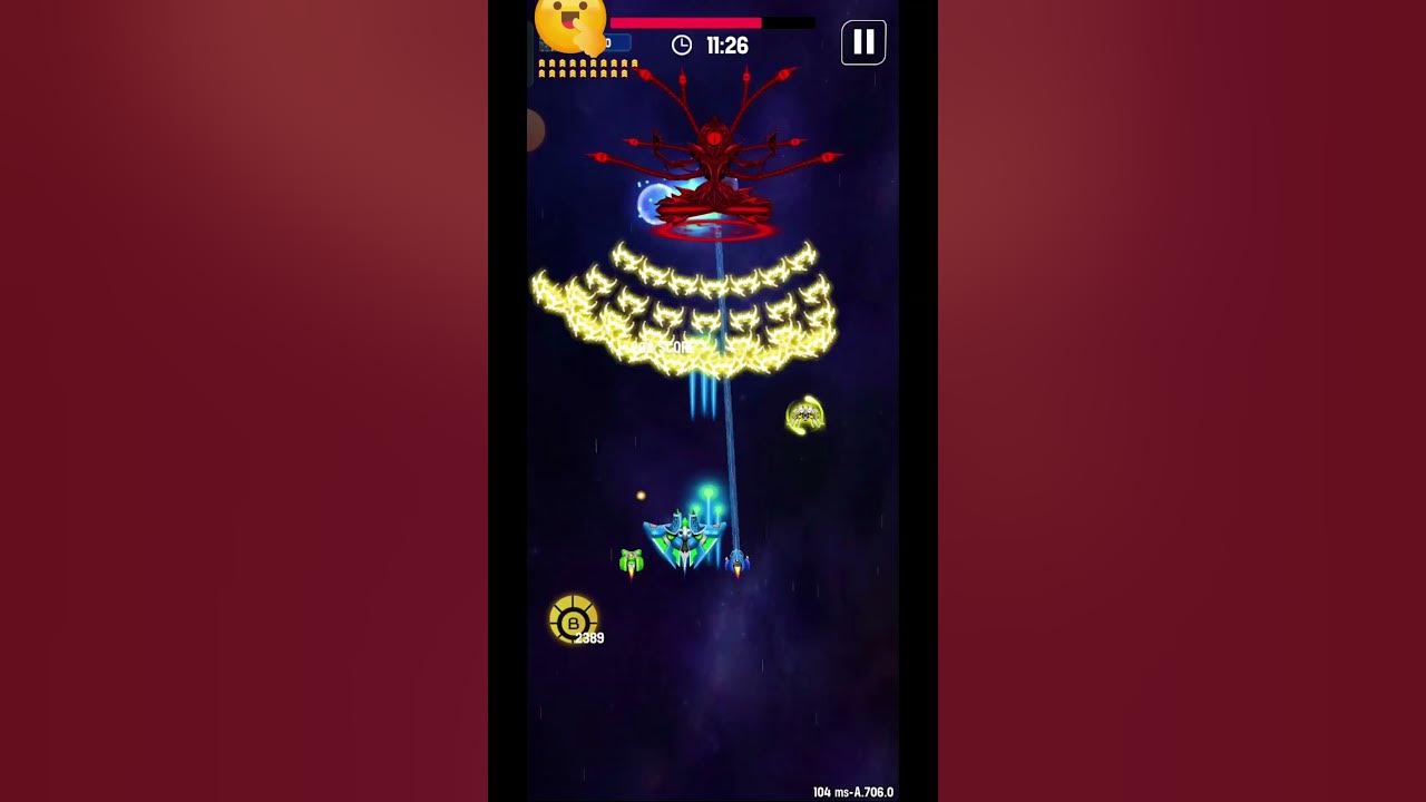 space shooter boss 52 #shorts part 11 - YouTube