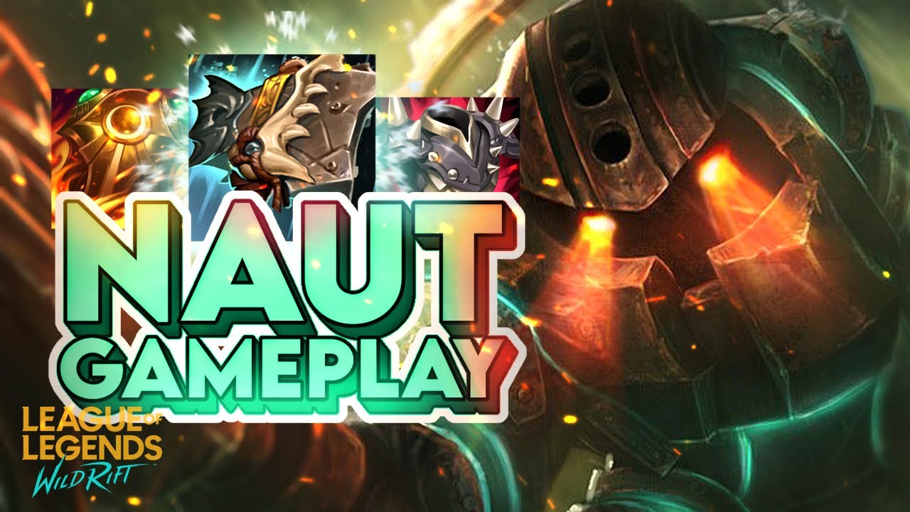 NAUTILUS - NOVO CAMPEÃO (MACHUCA E TANKA) | LoL Wild Rift - YouTube