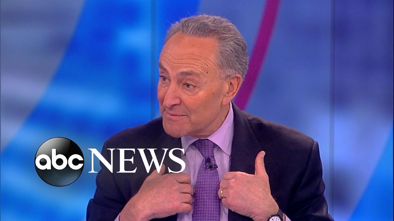 Sen. Schumer Crying: Cites 'Free Willy' in his ability to cry - YouTube