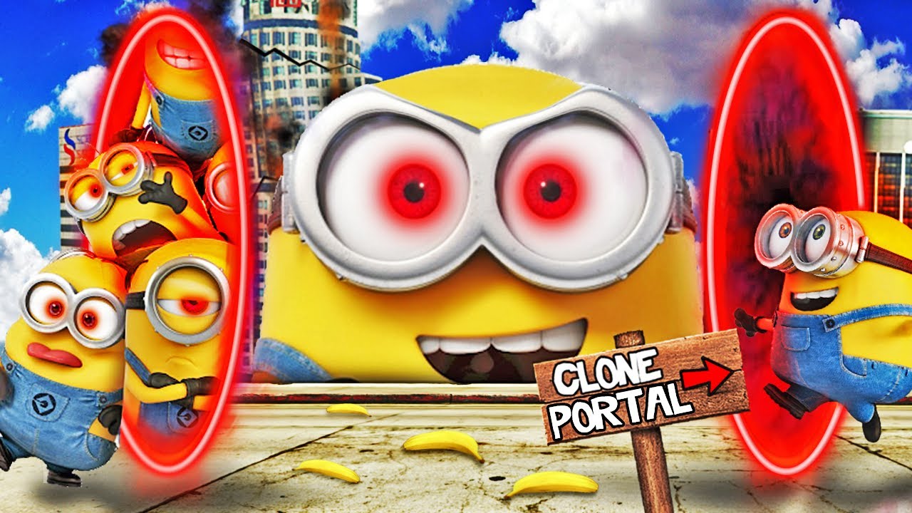 The MINIONS get CLONED in GTA 5 - YouTube