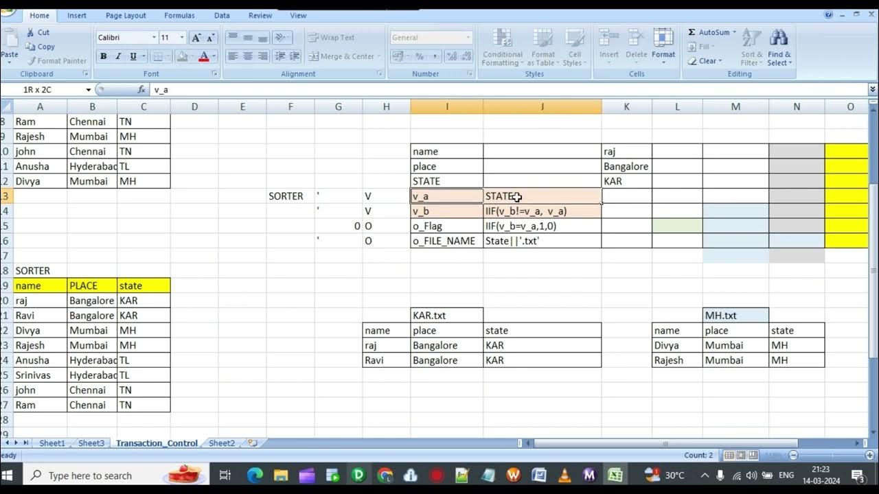 Dynamic file generation by using transaction control transformation in informatica - YouTube