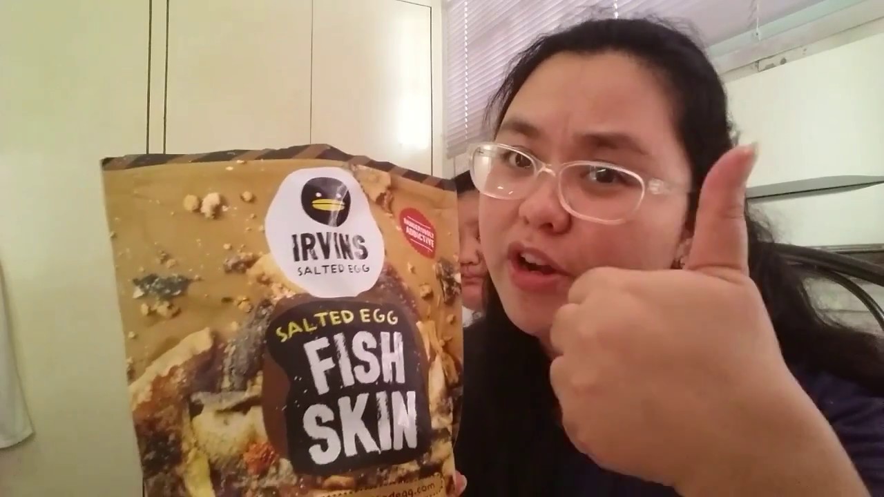IRVIN'S SALTED EGG FISH SKIN - YouTube