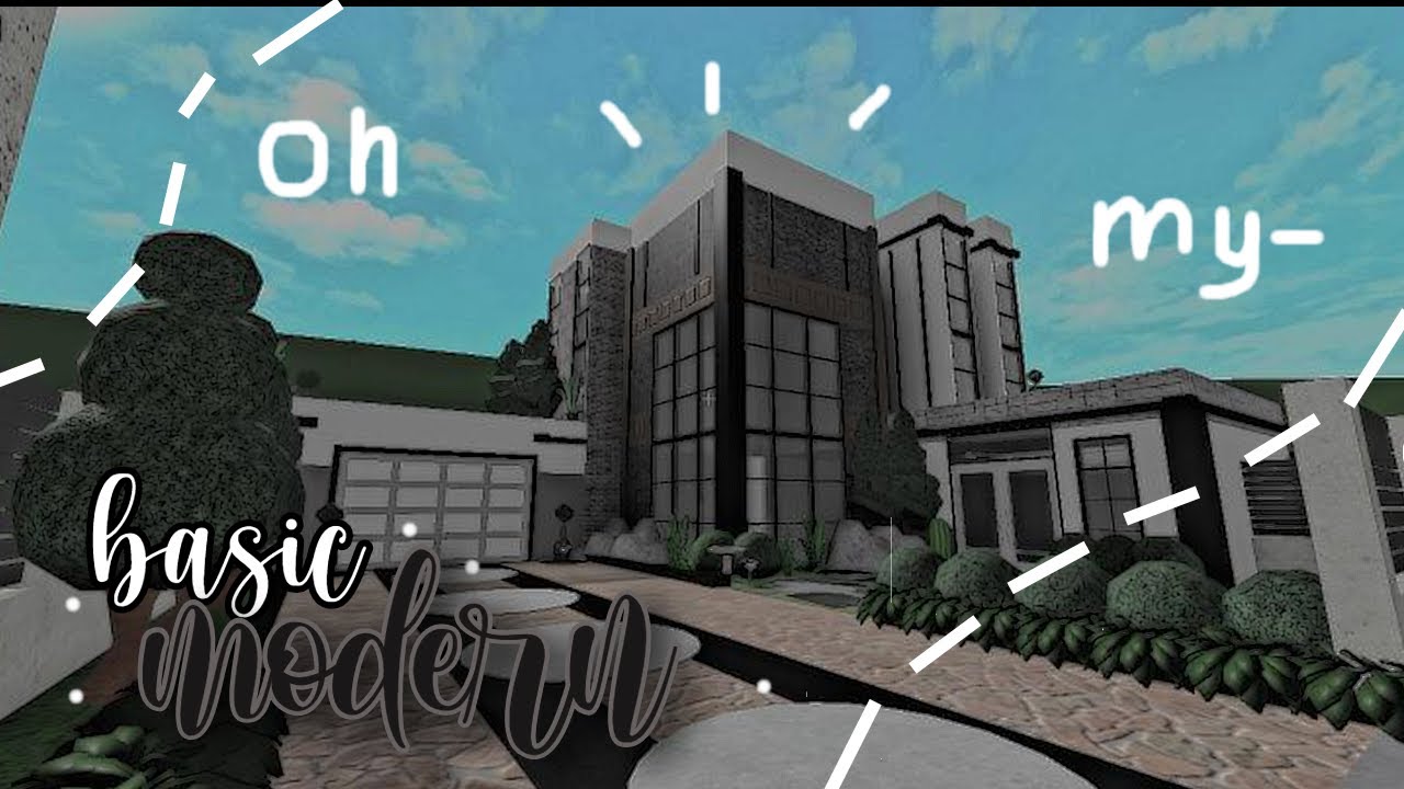 Bloxburg: Basic Modern - YouTube