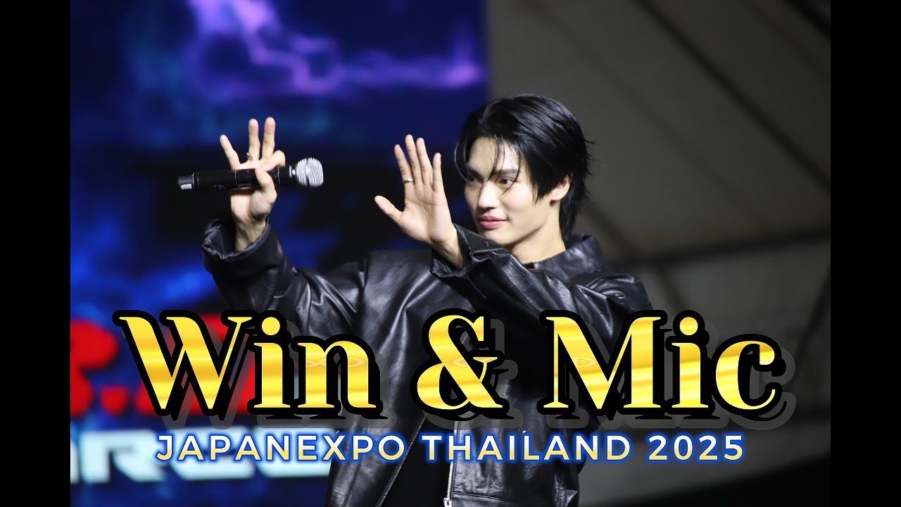 Win Metawin ＆ Mic Metas ステージ＠ジャパンエキスポ タイランド2025 - YouTube