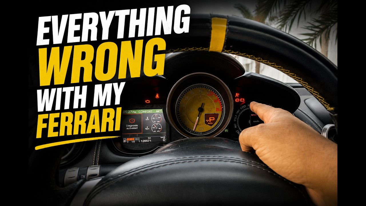 Everything Wrong with my car Ferrari California - EP03 - YouTube
