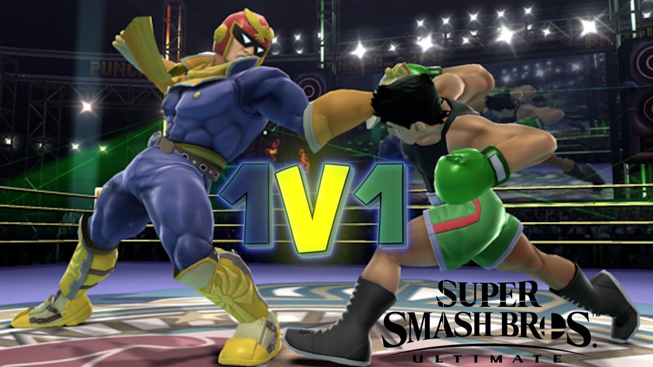 LE 1v1 DES GROS COUPS DE POINGS [CAPTAIN FALCON VS LITTLE MAC] ! (Super ...