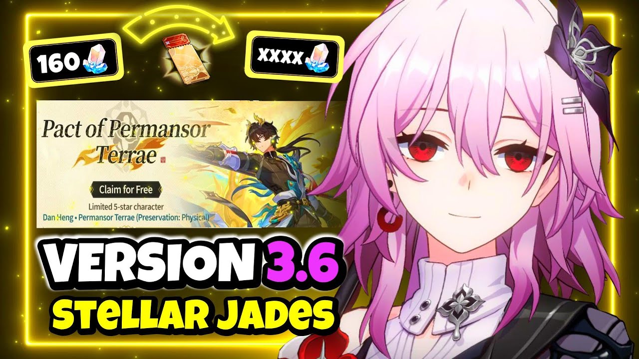 HSR Version 3.6 Total Stellar Jades Calculation | Honkai Star Rail ...