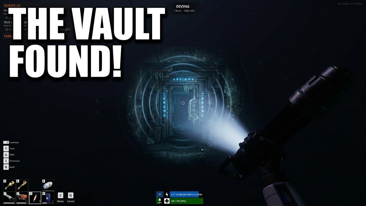 "Exploring Echoes in the Deep Underwater Vault! | The Last Caretaker ...