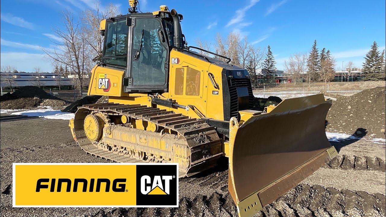 Cat® D4 RLT00907 TRACK TYPE TRACTOR - YouTube