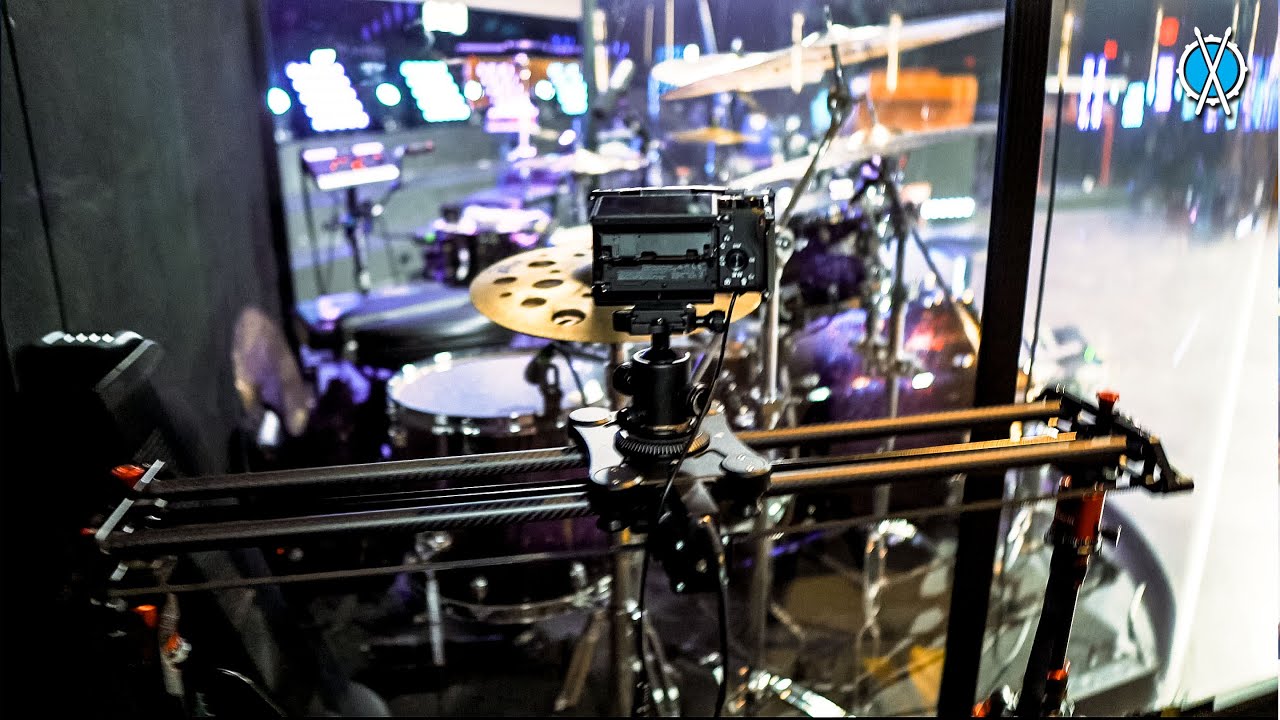 Setting up drum camera shots! - YouTube