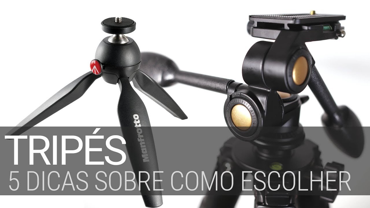 Como escolher um bom tripé? 5 Dicas para escolher seu acessório ideal ...