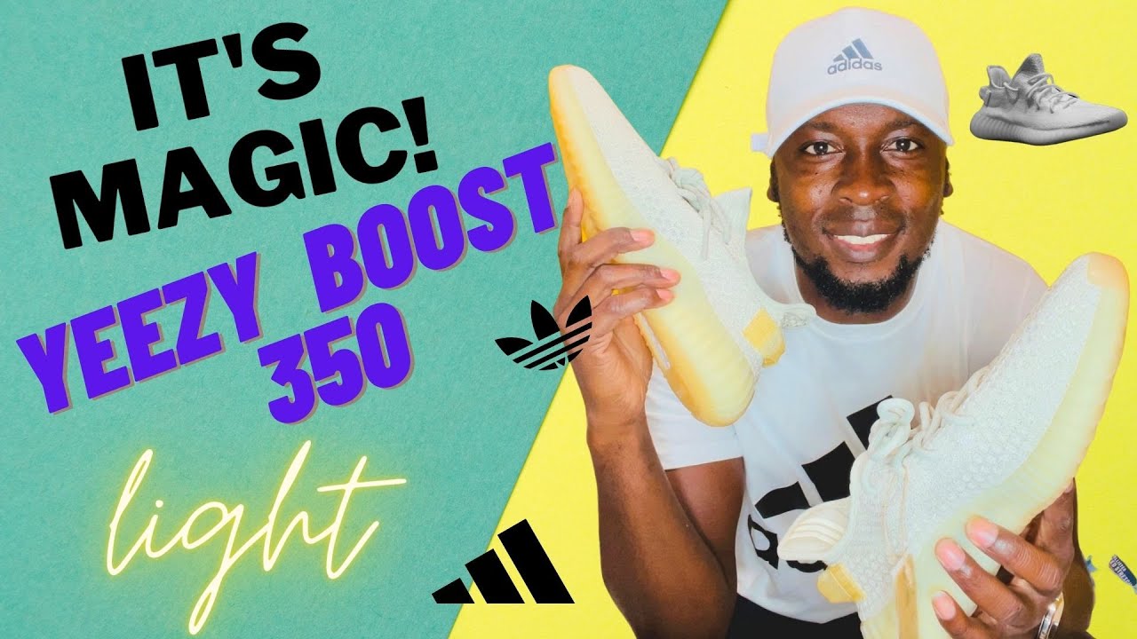 Color change YEEZYS ADIDAS YEEZY 350 V2 LIGHT review - YouTube