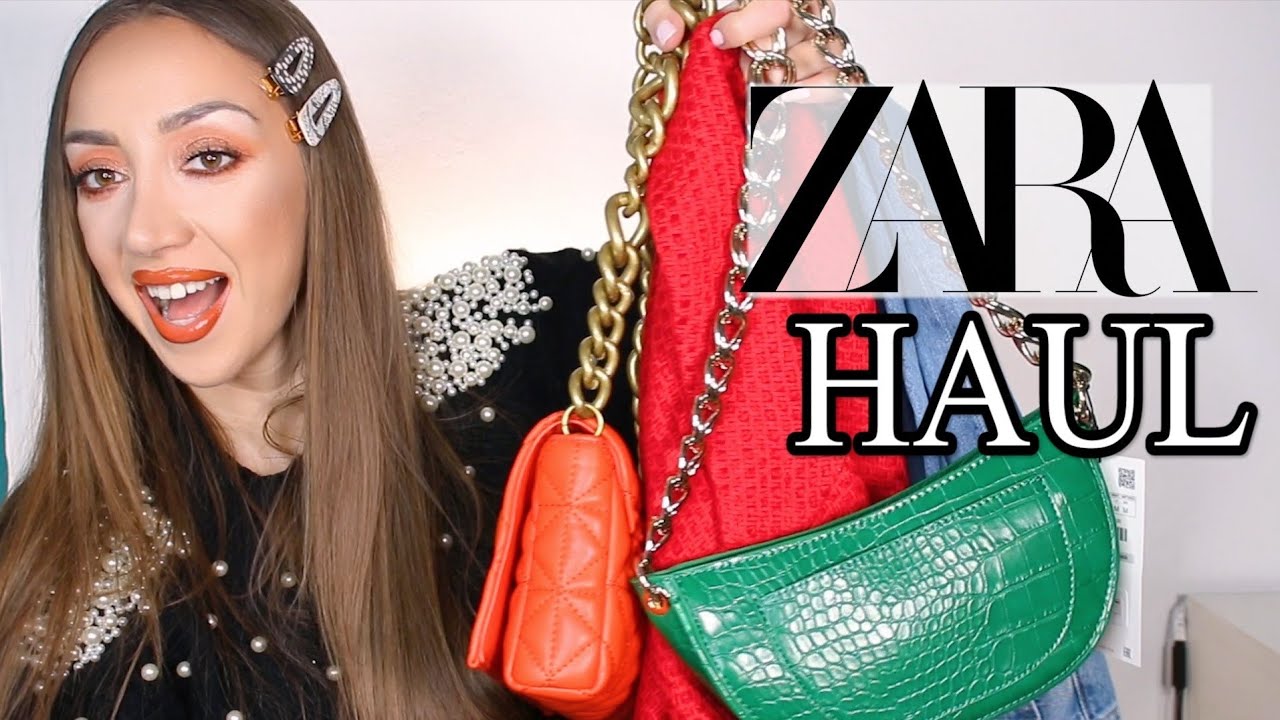ZARA HAUL| Ρούχα και αξεσουάρ από τo Zara στις εκπτώσεις| POLINASBEAUTY ...