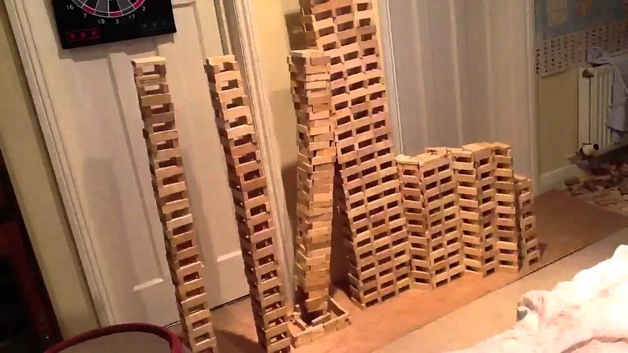 Jenga Demolition Compilation - YouTube