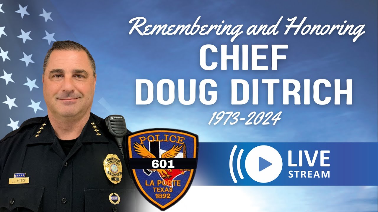 Live Coverage of the Memorial Service for Chief Doug Ditrich | Live at ...