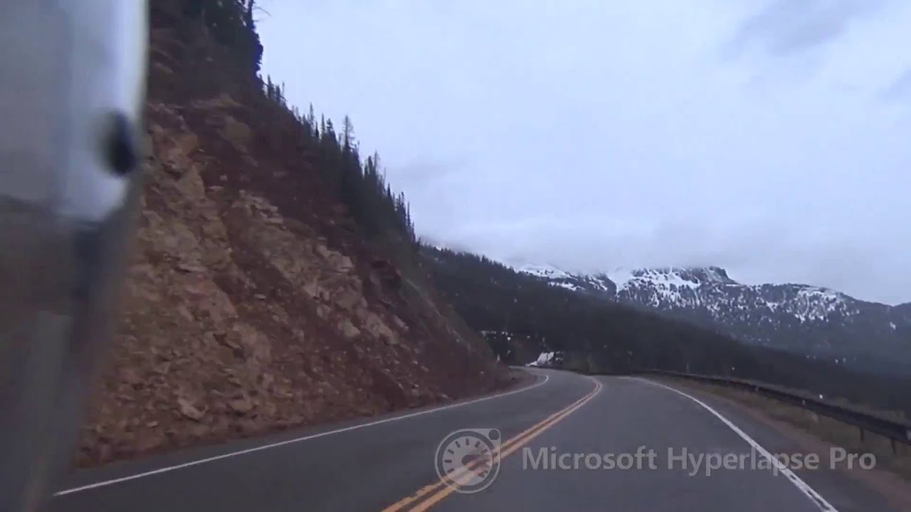 Colorado State Highway 14 over Cameron Pass - YouTube