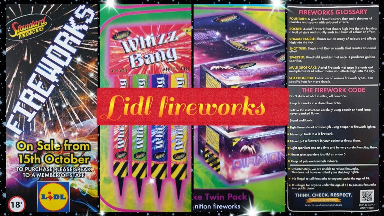Lidl Fireworks prices in detail | Lidl fireworks guide | Lidl fireworks ...