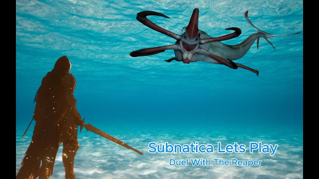 Duel With The Reaper - Subnatica Lets Play #4 - YouTube