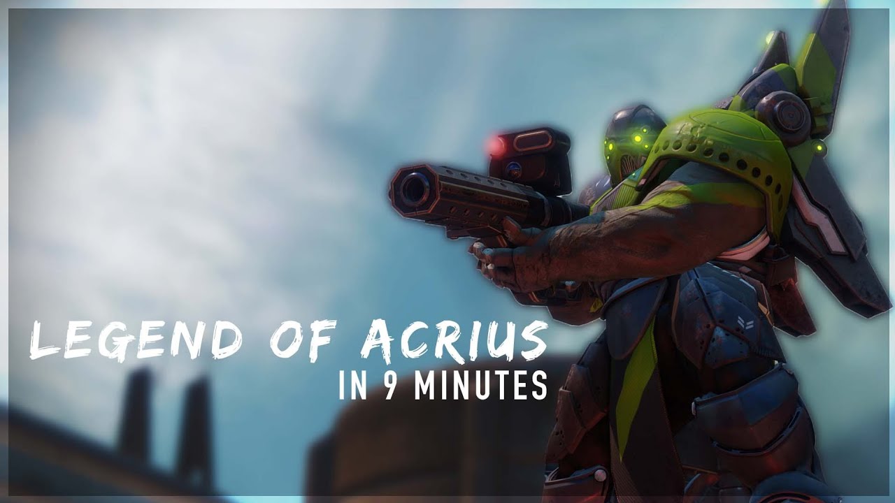 Destiny 2 | 9 Minute Legend of Acrius Quest!! - Arms Dealer Strike ...