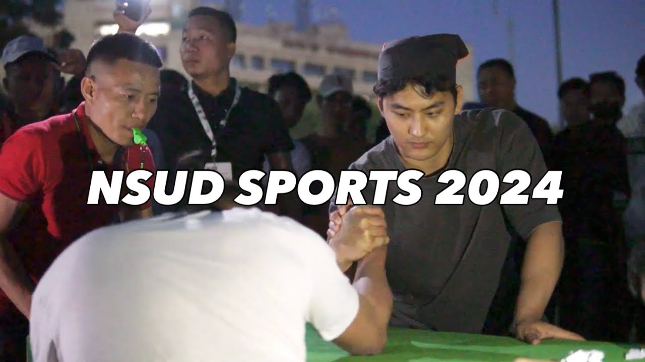 STRONGEST NAGA ARM WRESTLER IN DELHI | NSUD SPORTS MEET 2024 - YouTube