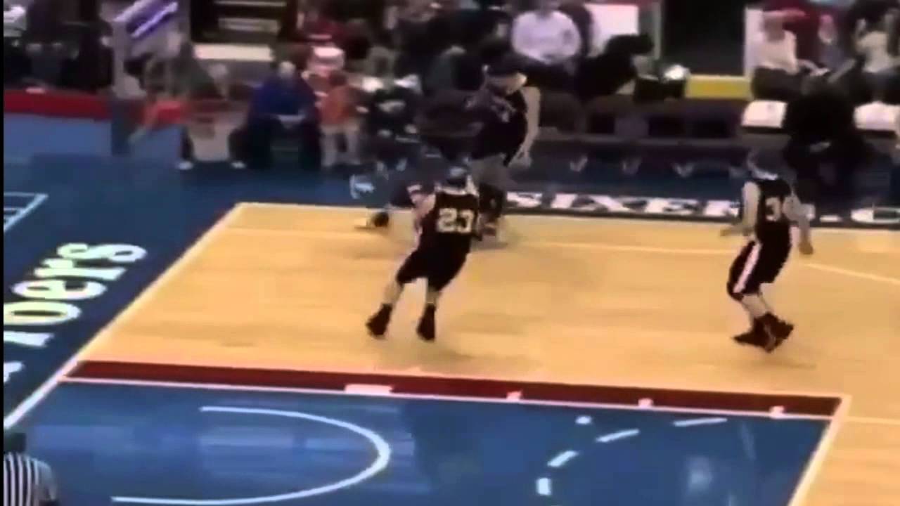NBA Player gets HURDLED Insane! - YouTube