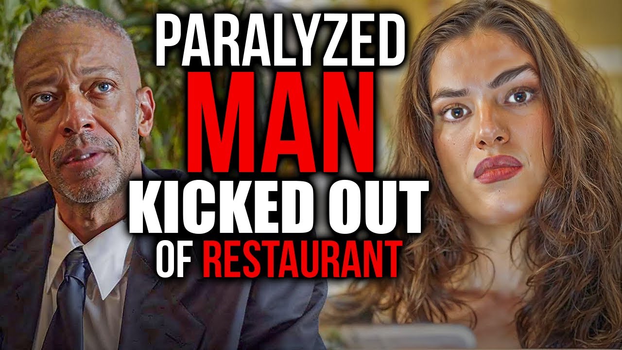 Paralyzed Man Kicked Out of Restaurant - YouTube