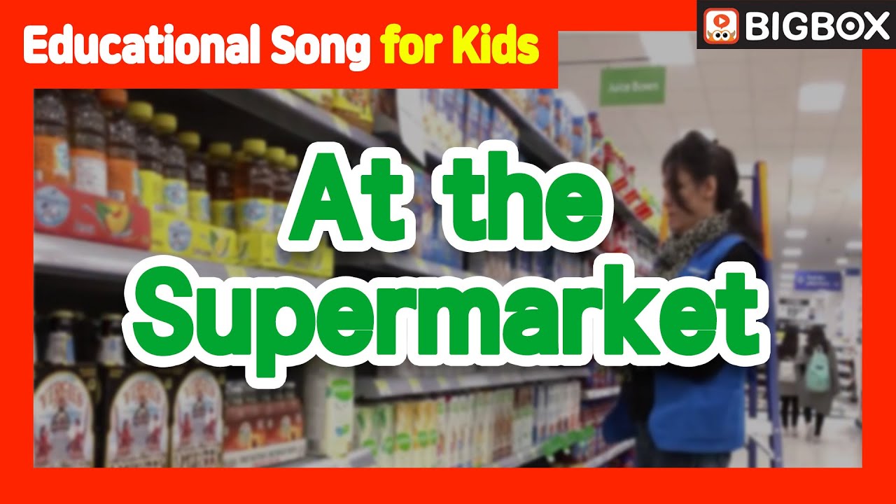 [ At the Supermarket ] Educational Story for Kids | BIG SHOW #5-10 ...