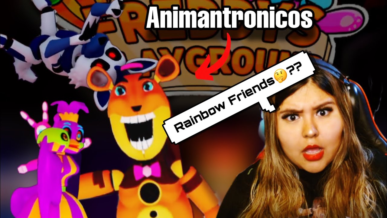 RAINBOW FRIENDS VERSIÓN ANIMATRONIC - YouTube
