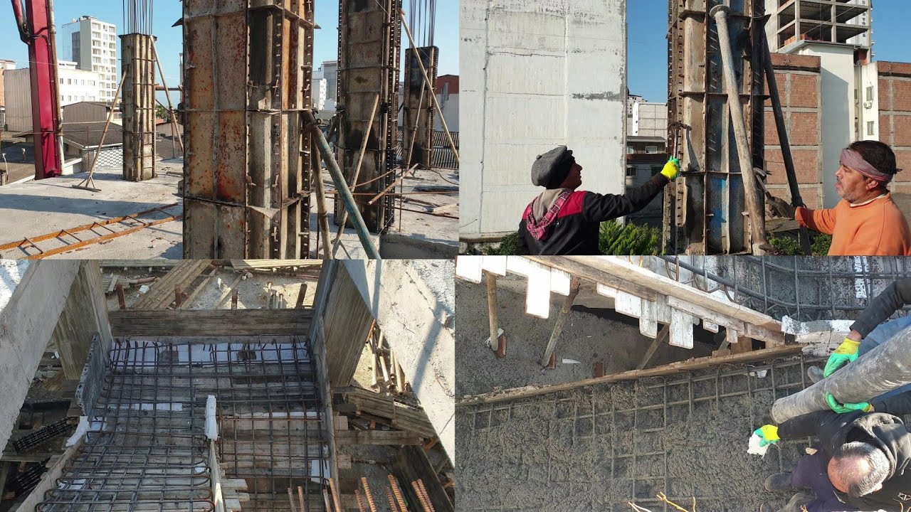 Third story column casting - YouTube