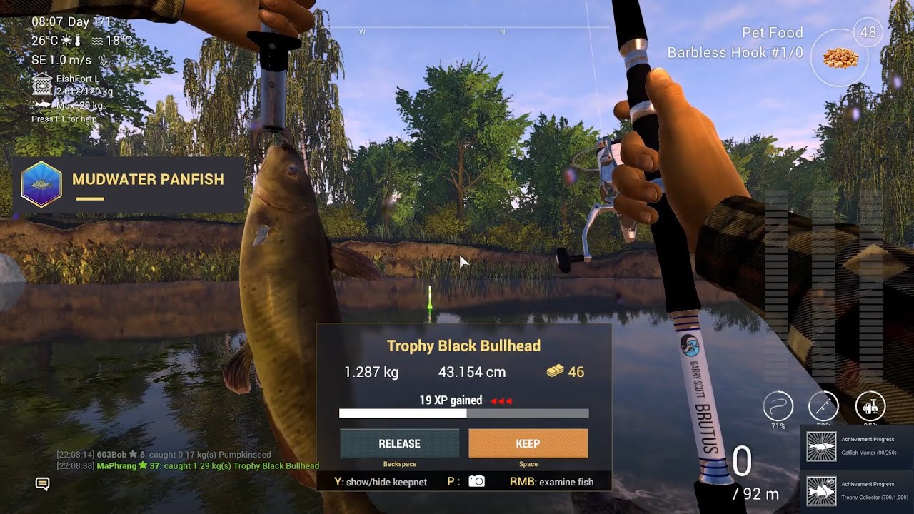 Fishing Planet - Mudwater Pan Fish Mission - YouTube