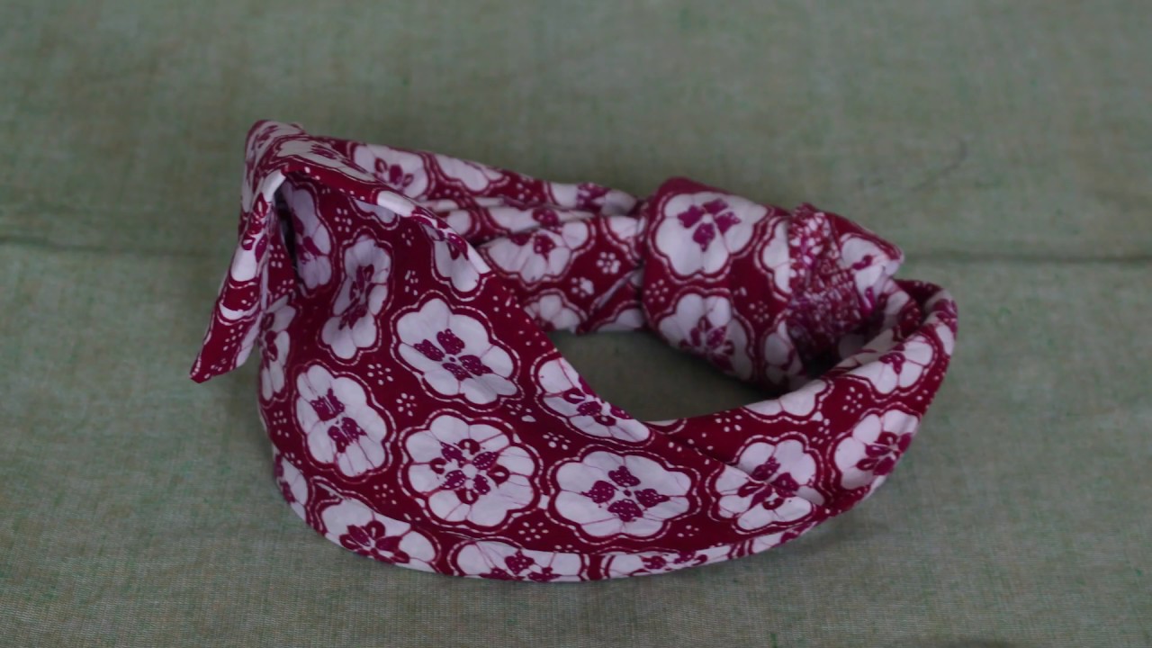 How to make a simple Tanjak - YouTube