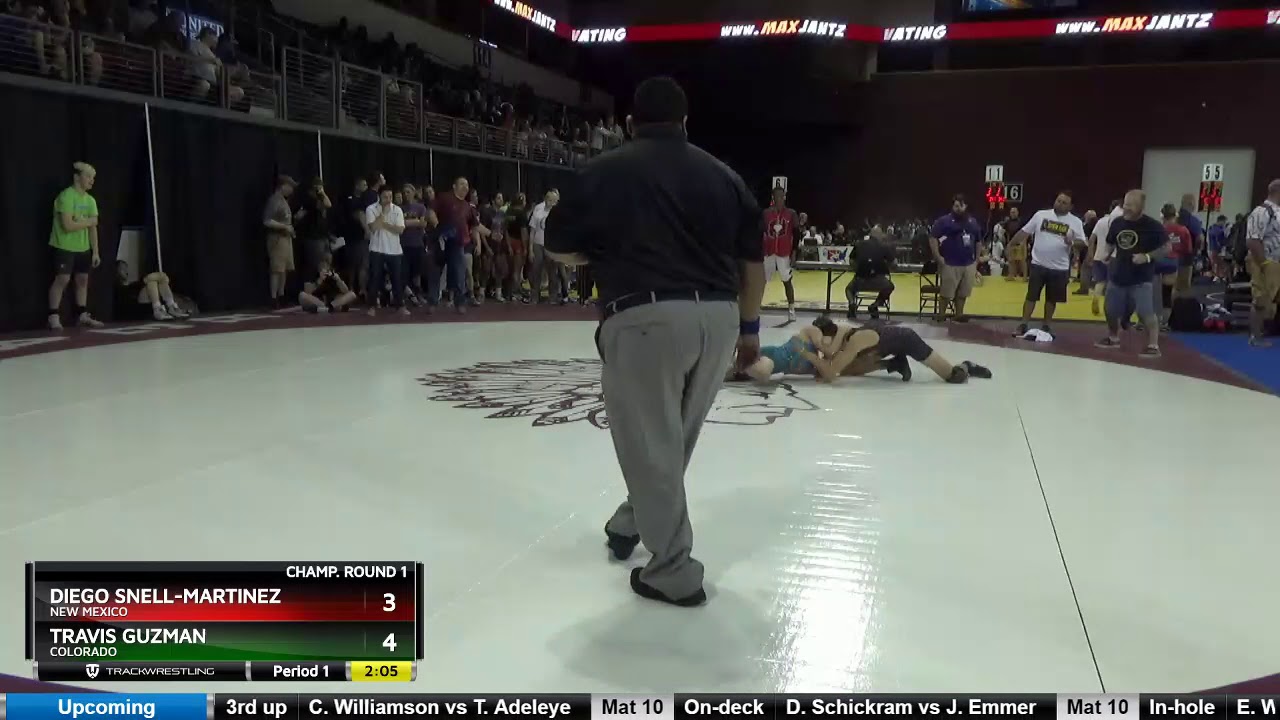Cadet Men 126 Diego Snell-Martinez New Mexico Vs Travis Guzman Colorado ...