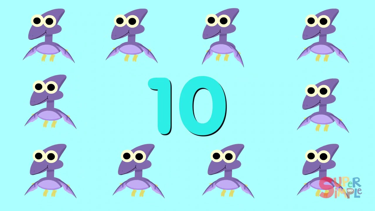 10 Little Dinosaurs Kids Songs ! - YouTube
