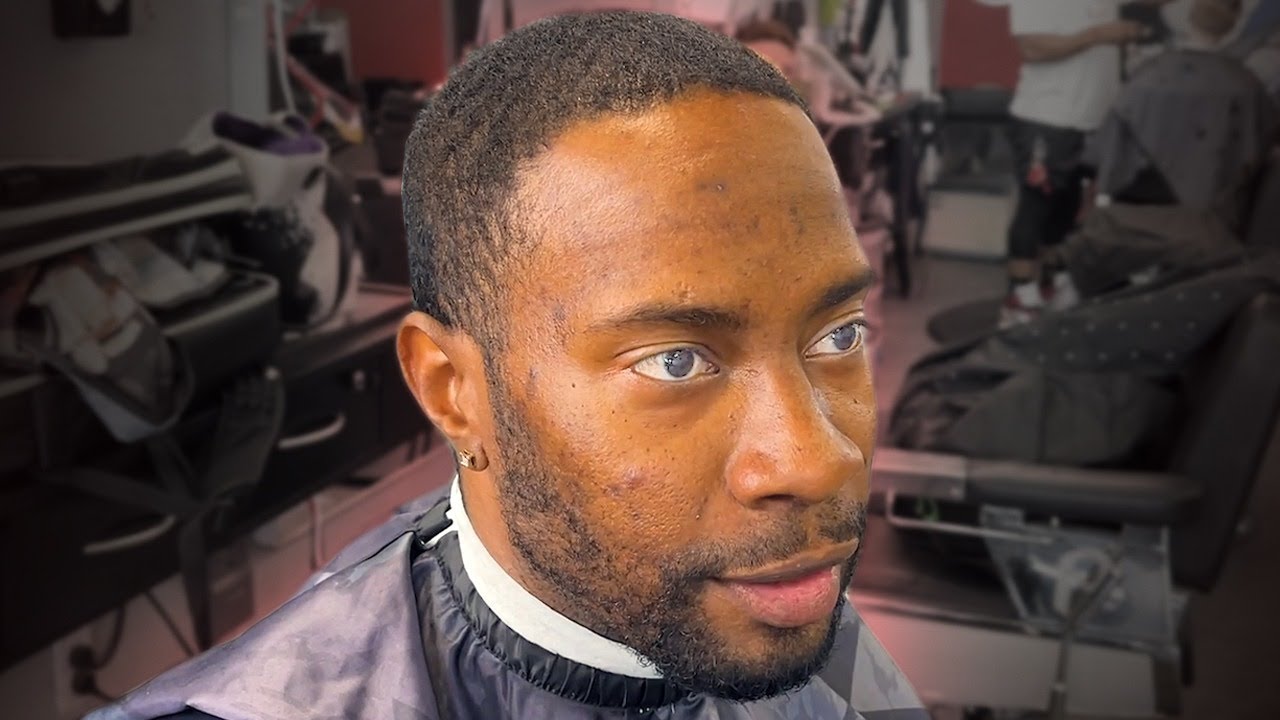 Simple Fade System! Barber Tutorial | BLURRY FADE | CRISPIEST LINEUP ...