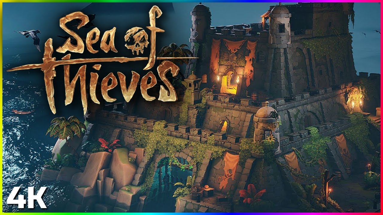 Phantom Ghost Forts | Sea of Thieves 4K - YouTube