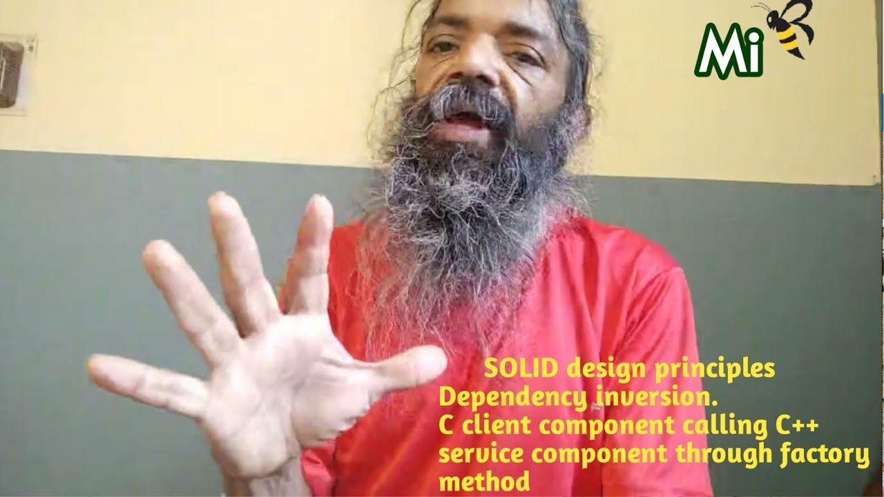 Design principle Dependency inversion(C code) and factory method ...