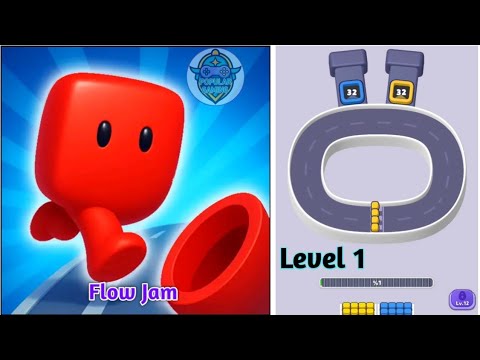 Flow Jam Level 1: Gameplay Solution - YouTube