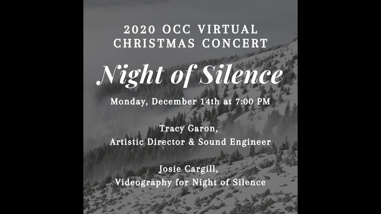 2020 OCC Virtual Christmas Concert - YouTube