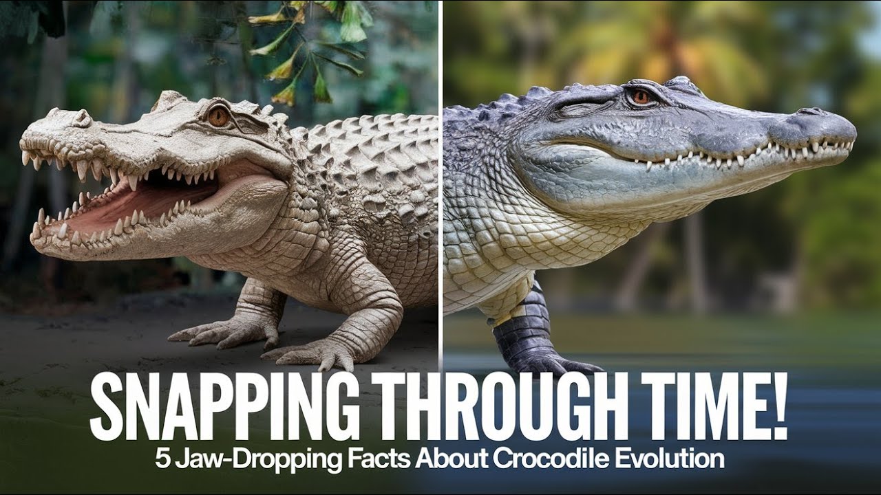 "SNAPPING THROUGH TIME! 5 Jaw-Dropping Facts About Crocodile Evolution ...