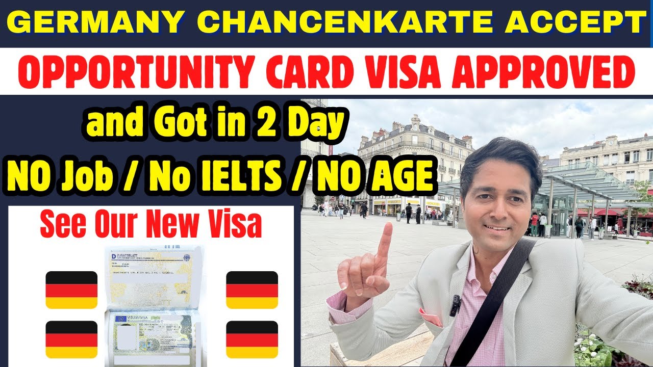 Germany Opportunity Card Approve and Got in 2 Day | Chancenkarte Accept ...
