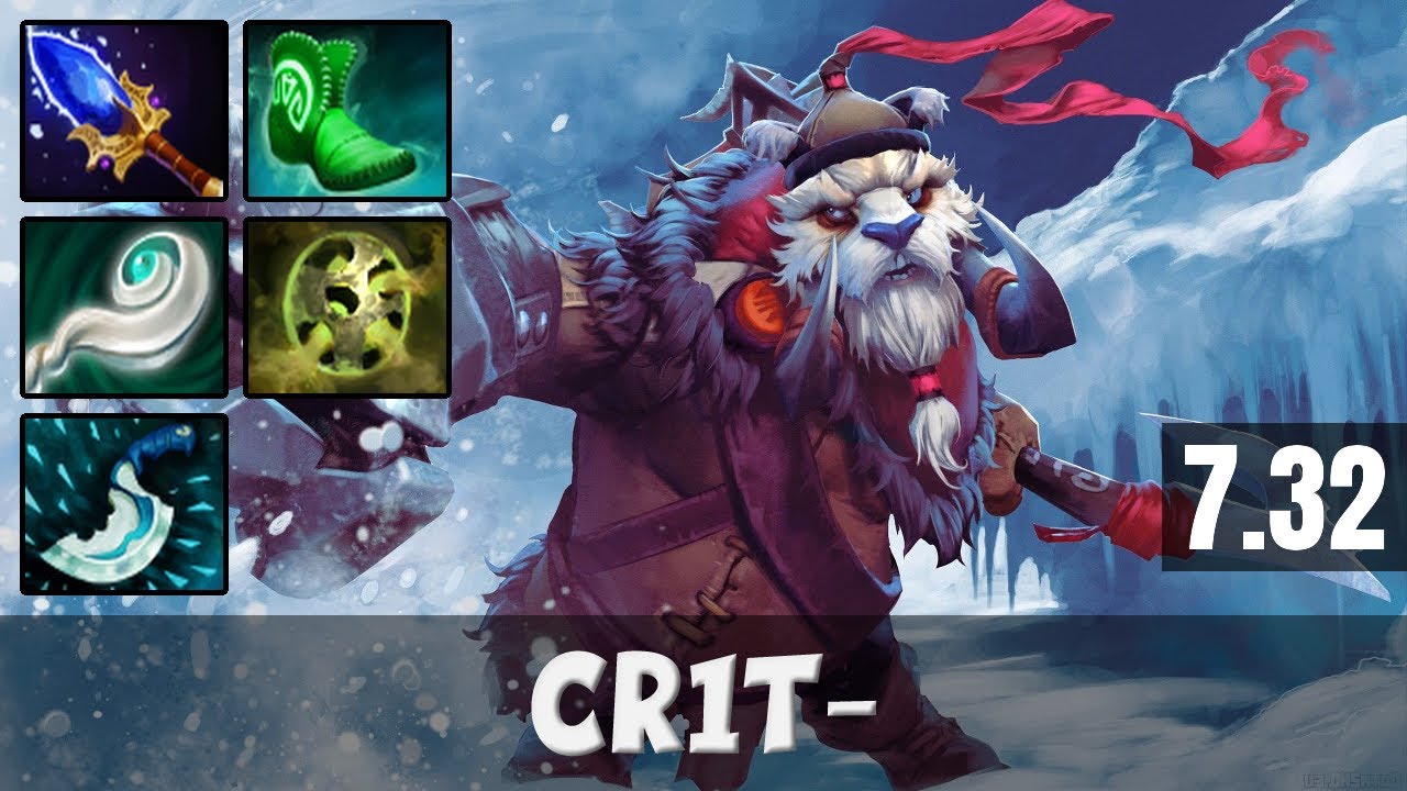 CR1T- Tusk BOTTOM LANE Gameplay | Dota 2 Full Game - YouTube
