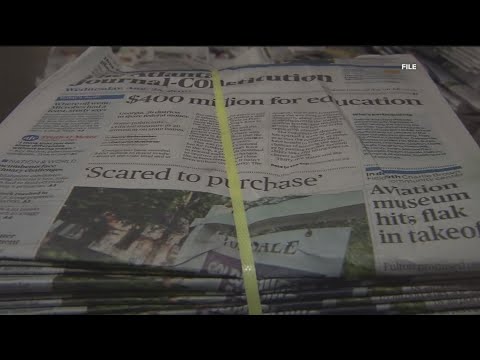 AJC to end print newspaper this year, paper says - YouTube