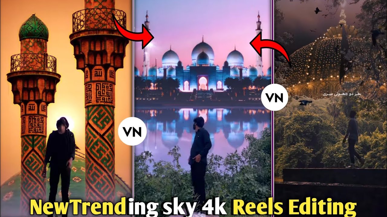 New Trending sky Reels Editing Tutorial |Sky Change Reels Editing |Bhar ...